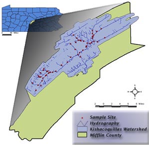 Mifflin County PA - Kish Watershed